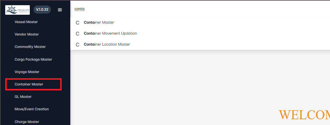 To store and manage details of each container, such as size, type ...