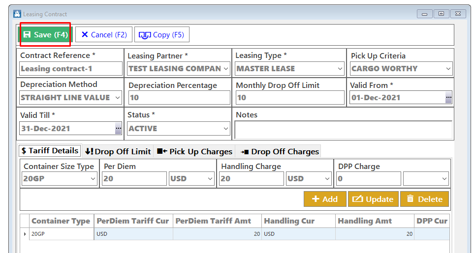 HOW TO CREATE LEASING CONTRACT